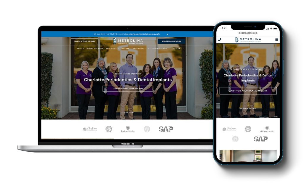 Metrolina Periodontics & Dental Implants | Firm Media